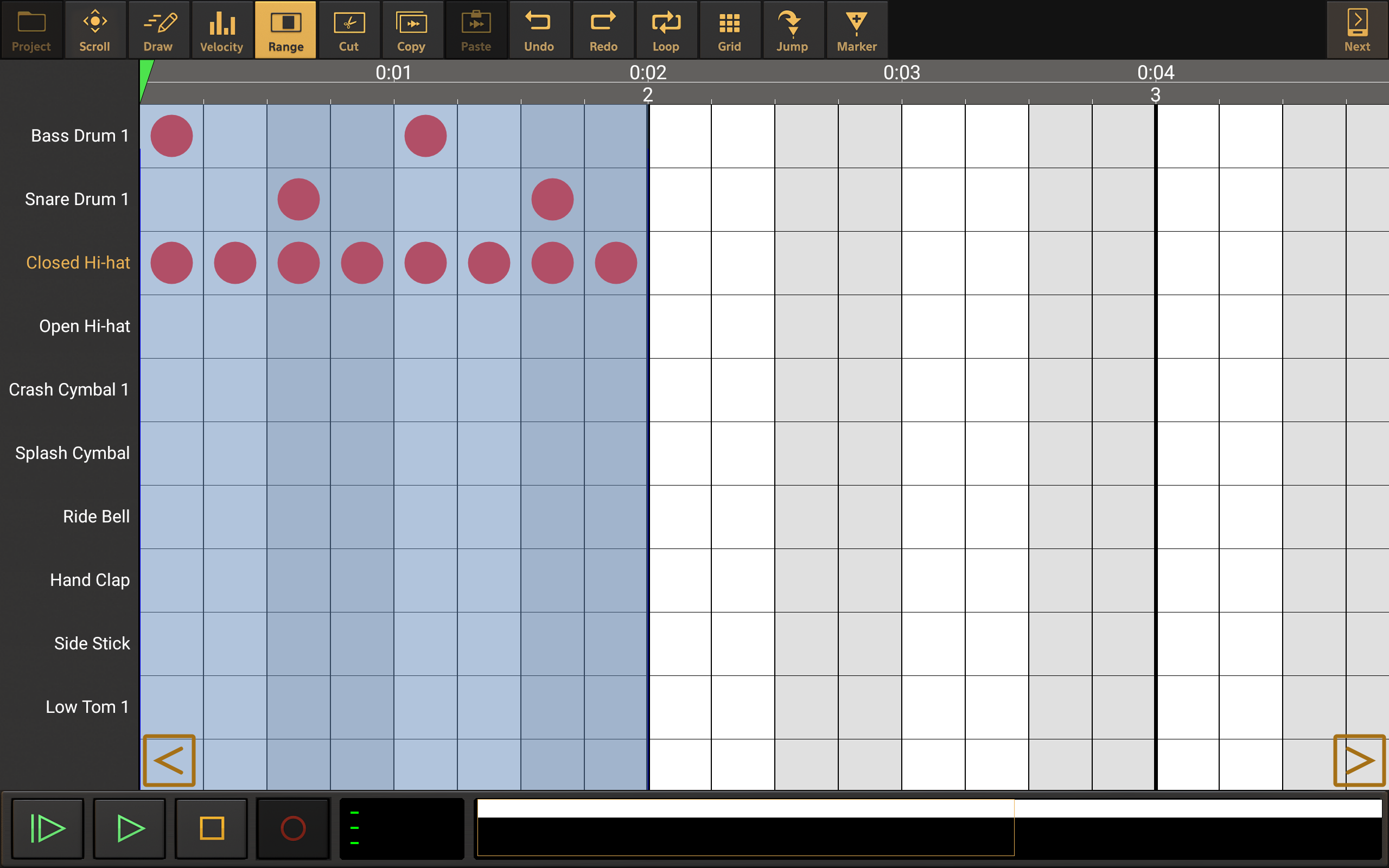 The Drum Pattern Sequencer